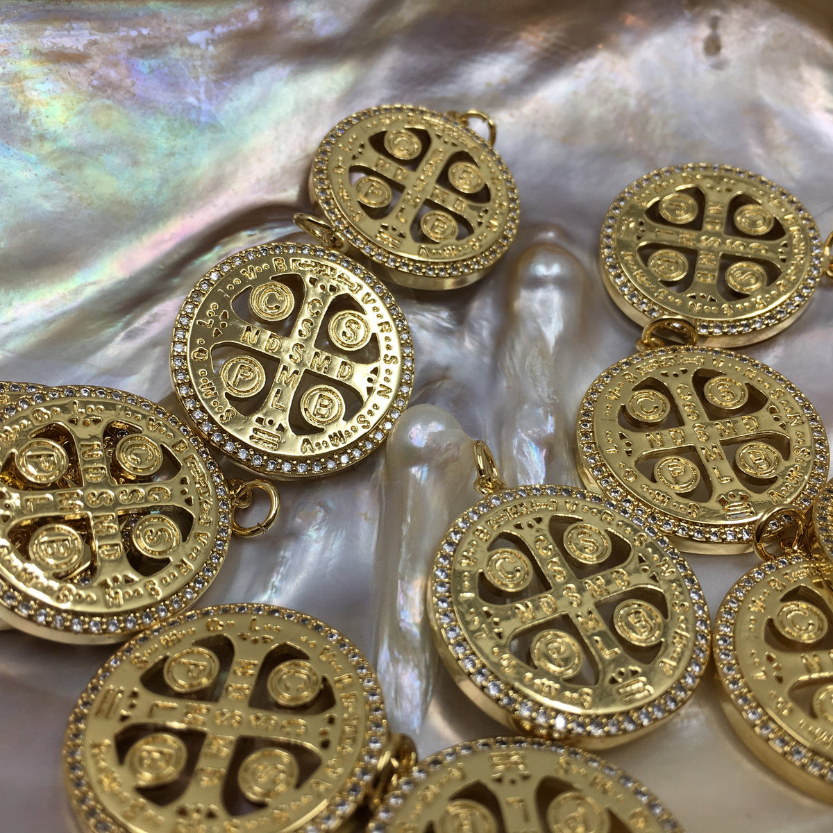 CSSML Benedictine Gold medal Charm